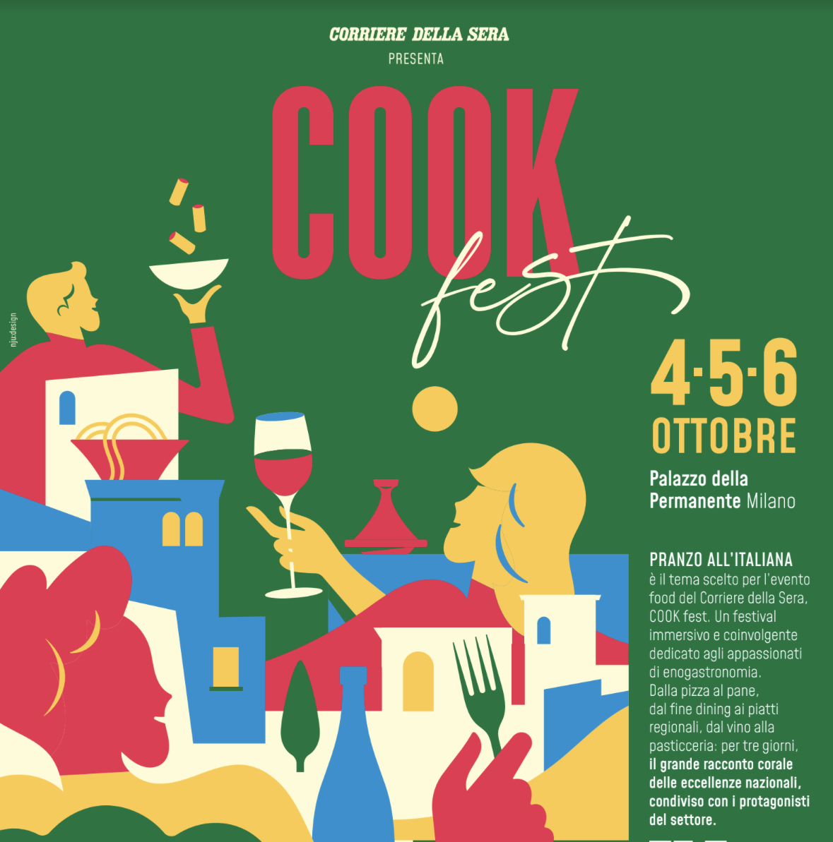 Torna Cook Fest dal 4 al 6 ottobre a Milano — Mediatrends