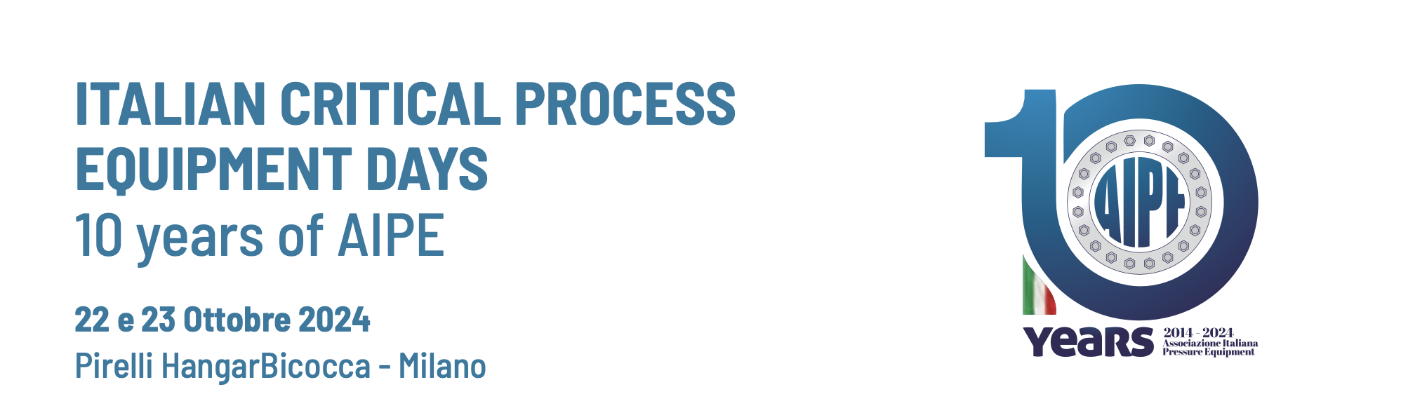 Italian Critical Process Equipment Days — Mediatrends